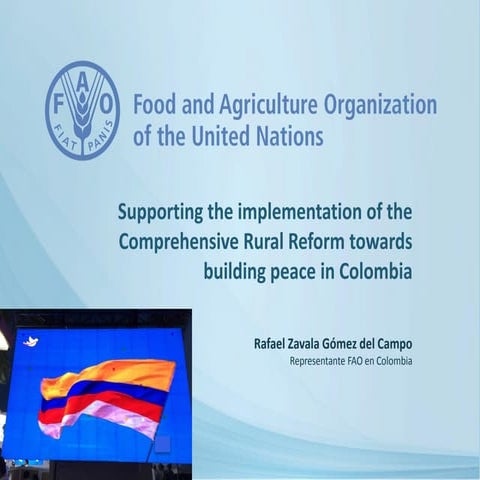 Supporting the implementation of the Comprehensive Rural Reform towards ...