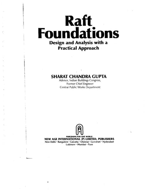 Design calculations of raft foundation | PDF | Physics | Science