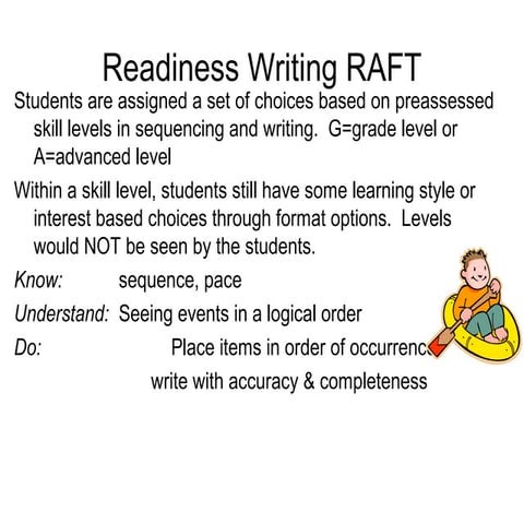RAFT for Education | PPT