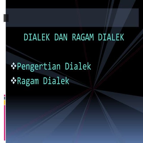 RAGAM DIALEK | PPT