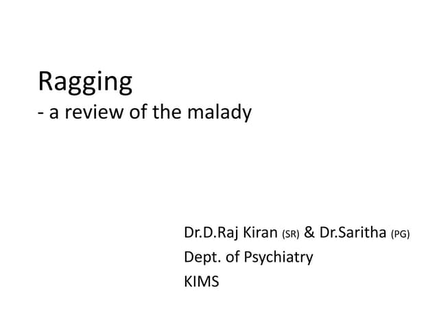 ragging..pptx