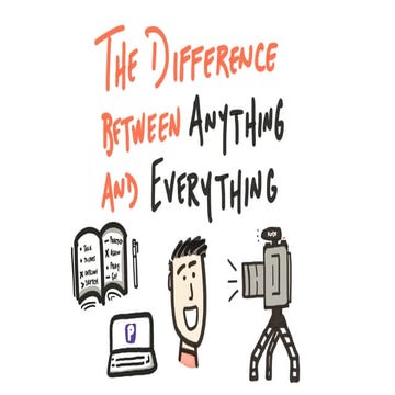 The Difference Between Anything and Everything | PDF