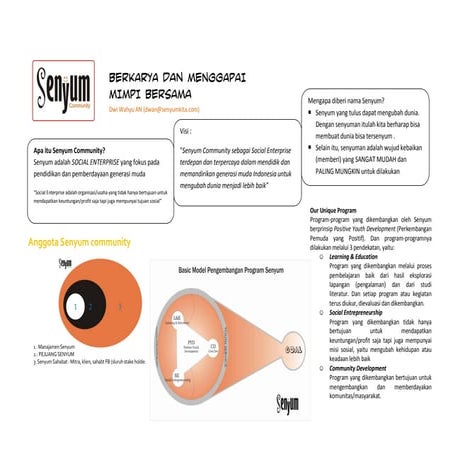 Proposal Senyum Community 2011 | PDF