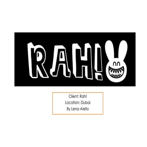 Rah! in Hong Kong | PPT