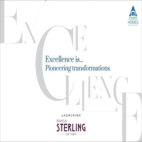 Raheja Sterling Pune - An exciting project | PDF