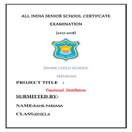 Fractional Distillation | PDF