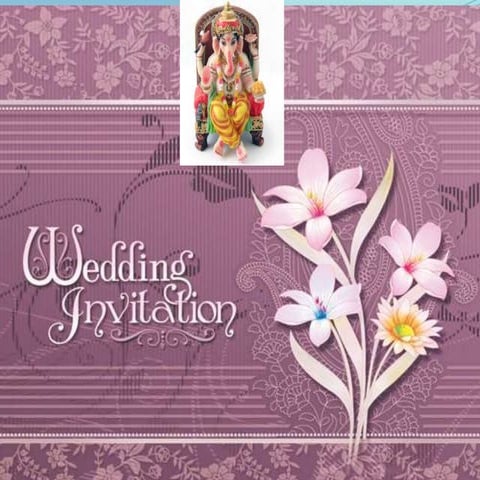 Rahul Wedding Invitation | PPTX