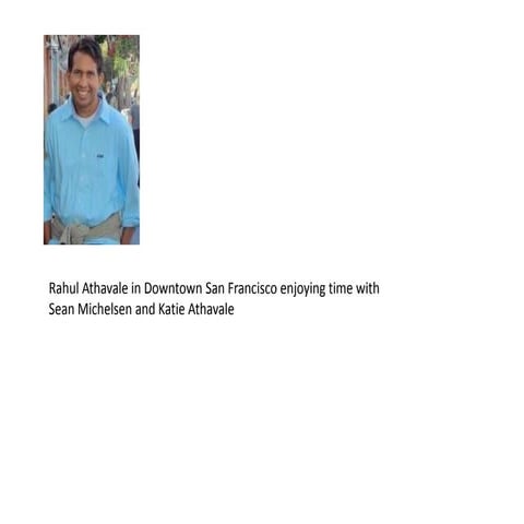 Rahul Athavale in Action | PPTX