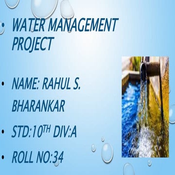 water management project.pptx