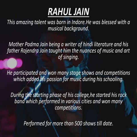RAHUL JAIN | PPTX