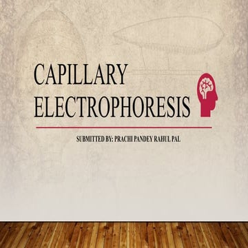Capillary Electrophoresis | PPT