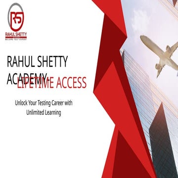 Master Automation Testing with Lifetime Access – Rahul Shetty Academy ...