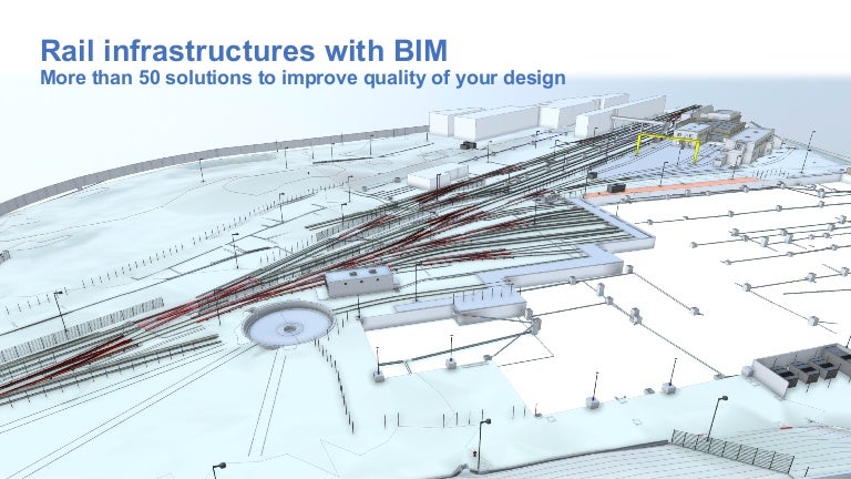 Rail infrastructures with BIM, more than 50 solutions to improve the