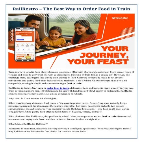 RailRestro – The Best Way to Order Food in Train.pdf