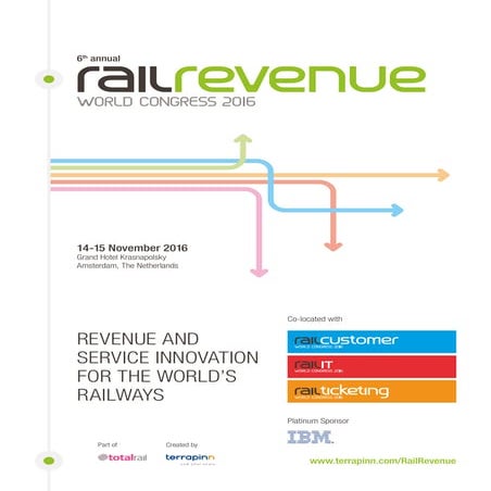 Event Brochure of Etihad Global Rail 2025 | PDF