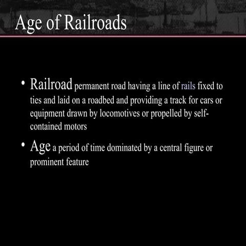 Railroads | PPT