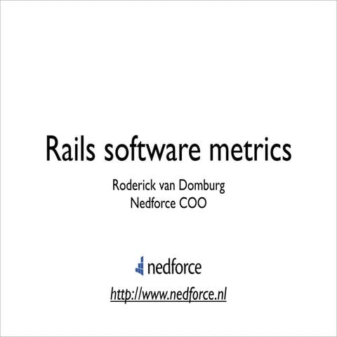 Rails Software Metrics | PDF