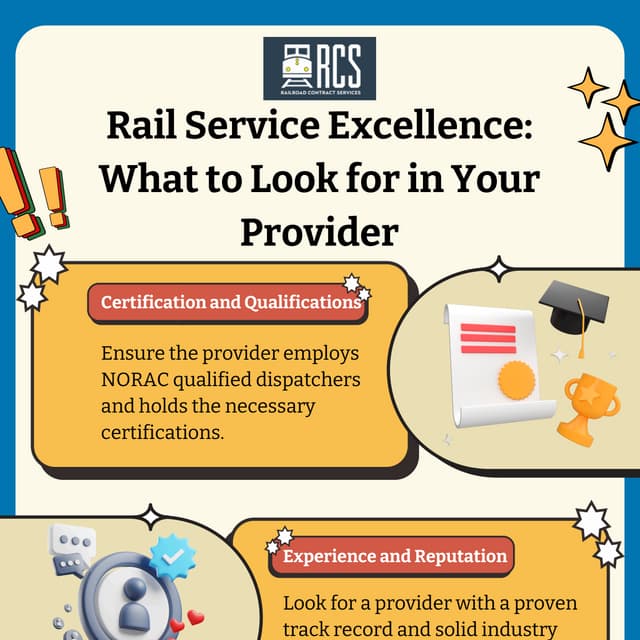 Rail Service Excellence What to Look for in Your Provider. | PDF