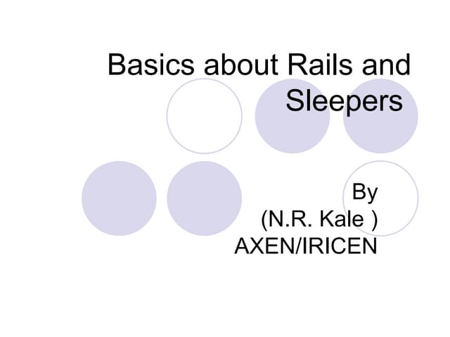 Different types of rail failures | PPTX