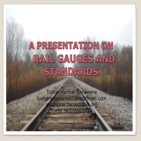 2.railway track gauge | PPTX