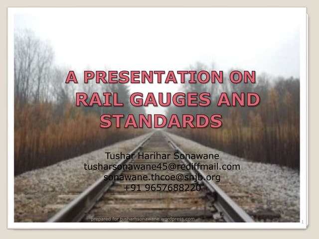 Rail Gauge | Types of Rail Gauges | Civil TechMate | PDF