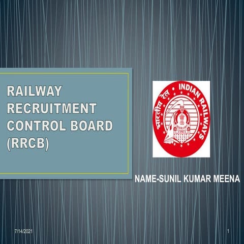 Railway Recruitment Board (RRB) | PPTX