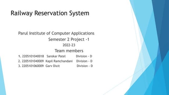 ER diagrams for Railway reservation system | DOCX | Rail Travel | Travel Type