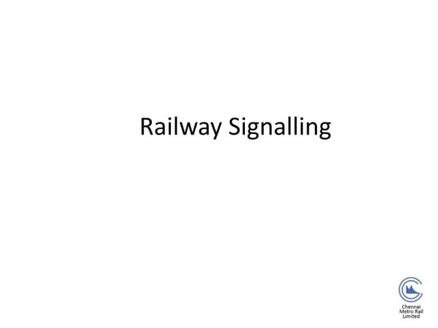 Indian Railway Signals & Systems | PDF