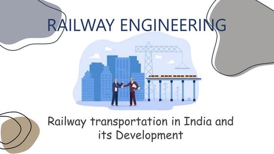 Indian railways ppt | PPTX
