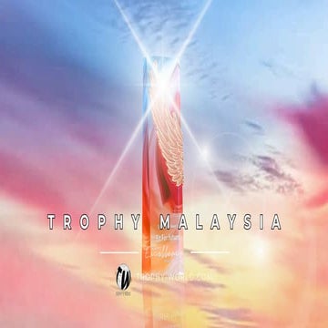 Rainbow Bronze Crystal Trophies at Trophy-World Malaysia | Custom ...