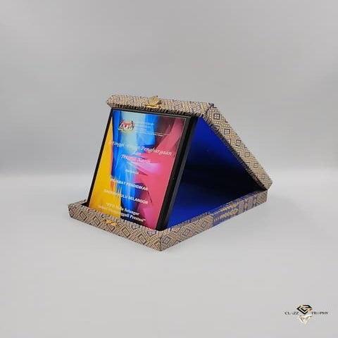 Rainbow Custom Songket Plaques at Clazz Trophy Malaysia | #1 Reliable ...