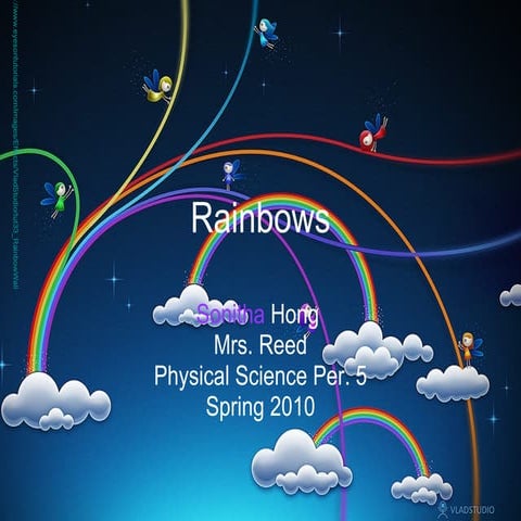 Rainbows | PPT | Weather | Science