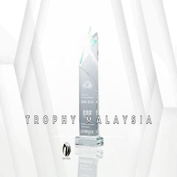 Rainbow Star Crystal Trophies at Trophy-World Malaysia | Custom ...