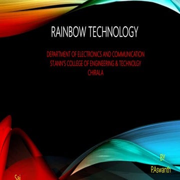 Rainbow technology | PPT