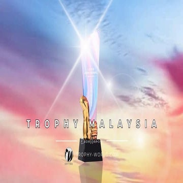 Rainbow Thumbs Up Crystal Trophies at Trophy-World Malaysia | Custom ...