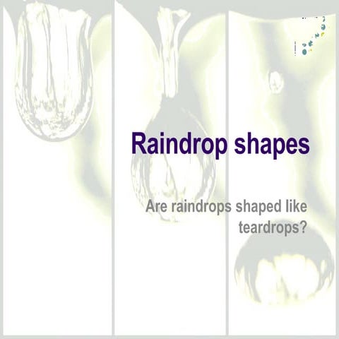 Raindrops | PPT