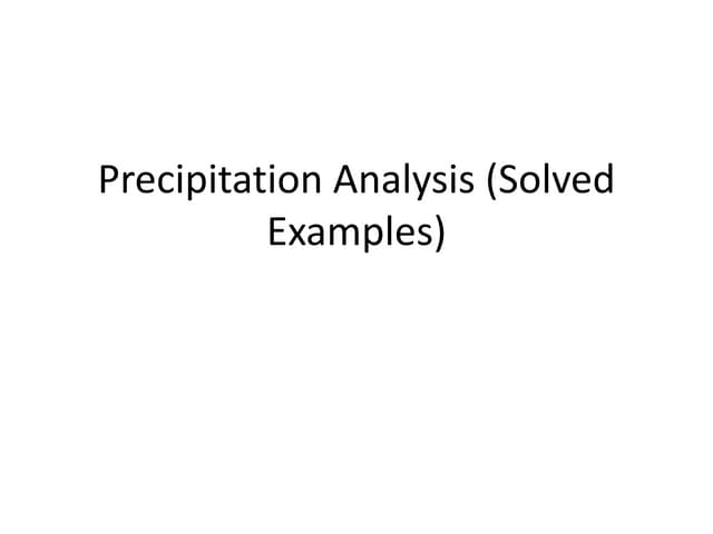 Rainfall analysis (Solved Examples)_Week2_CVE3305.pdf Rainfall analysis (Solved Examples)_Week2_CVE3305.pdf