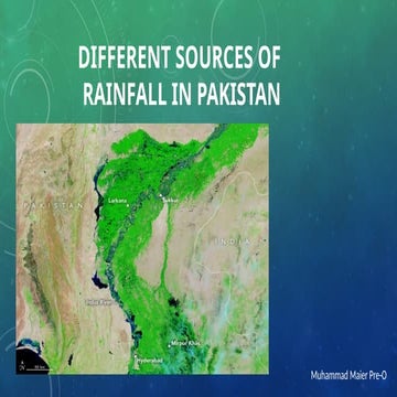 Rainfall sources and the details and everything about it | PPT