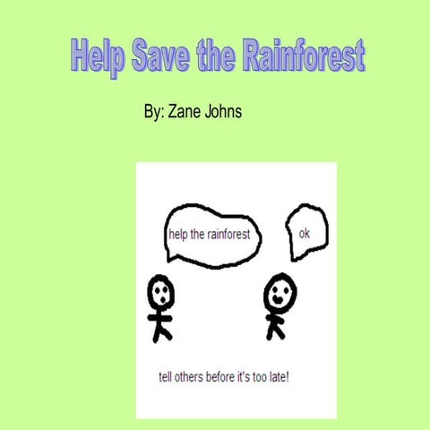 Rainforest Presentation | PPT
