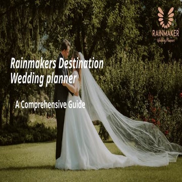 rainmakers premier destination wedding planner cochin | PPTX
