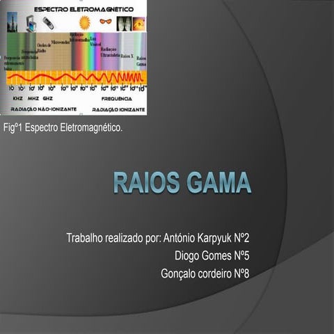 Raios gama | PPTX