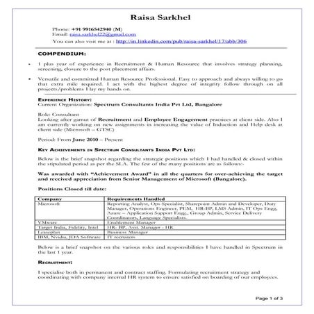 Shiras HR Advisory & Services | PDF