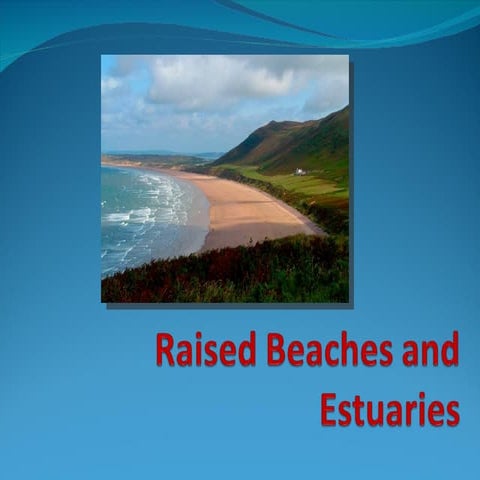 Raised beaches and estuaries 2011 | PPT
