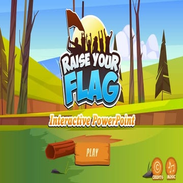 Raise Your Flag Interactive PowerPoint for Group Acitivity (Multiple ...