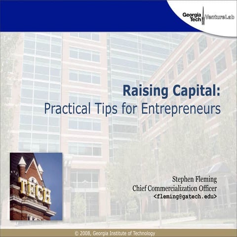 Raising Capital | PDF