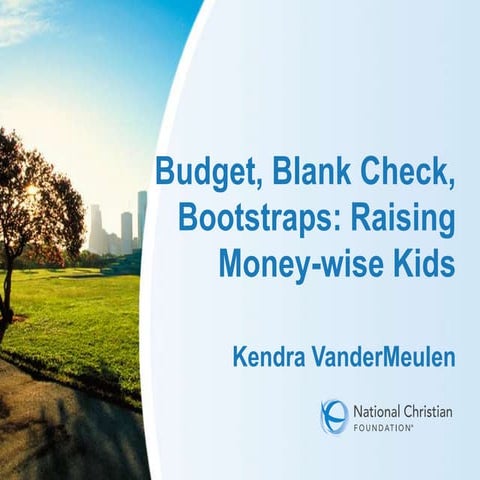 Raising Money-wise Kids | PPTX