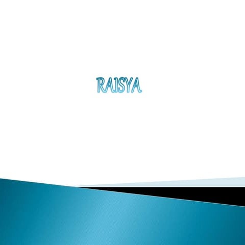 Raisya | PPTX