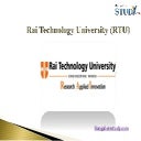 Rai Technology University (RTU) | PPT