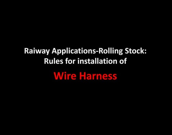Wiring harness | PPTX