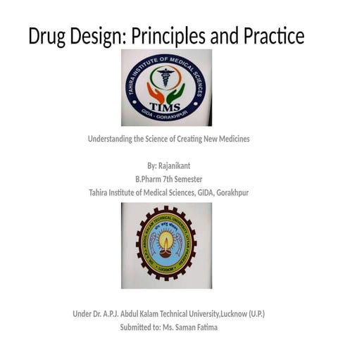 principle and practice of drug design.pptx